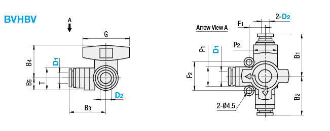 One-Touch Coupling Change Valves | MISUMI | MISUMI