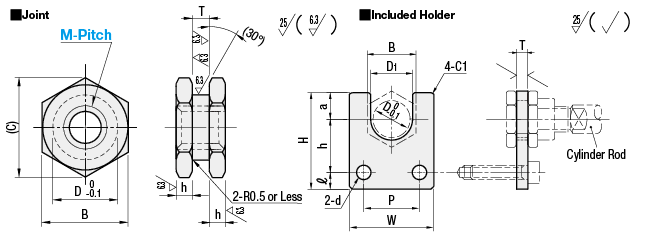 Floating Joints - Metal Plate Holders | MISUMI | MISUMI