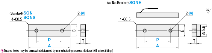 Bar Nuts for Switches and Sensors Rails | MISUMI | MISUMI