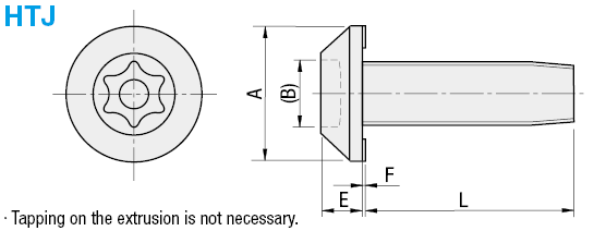 Blind Joint Parts - Tapping Joints | MISUMI | MISUMI