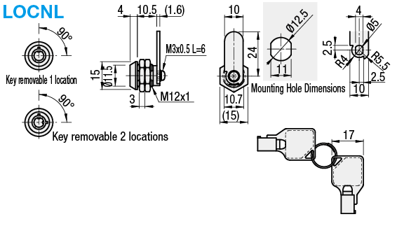 Key Locks | MISUMI | MISUMI