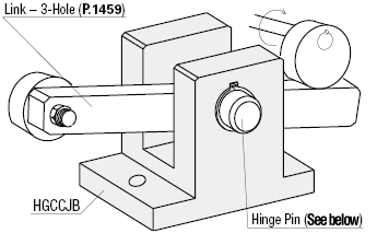 Hinge Bases - with Center Hole | MISUMI | MISUMI