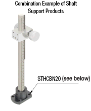 Z-Axis Simplified Adjustment Unit - Scaled Post Unit | MISUMI | MISUMI