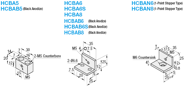 Aluminum Panel Support Brackets | MISUMI | MISUMI