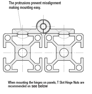 Aluminum Hinges with Tabs | MISUMI | MISUMI