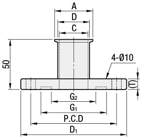 Vacuum Pipes - Both Sides Welded, NW Flanged, VG Flanged | MISUMI | MISUMI