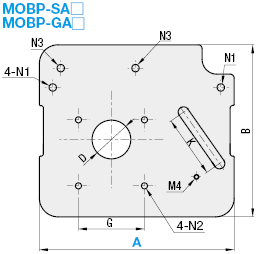Conveyor Motor Mounting Plates - Steel, Shape and Motor Size Option ...