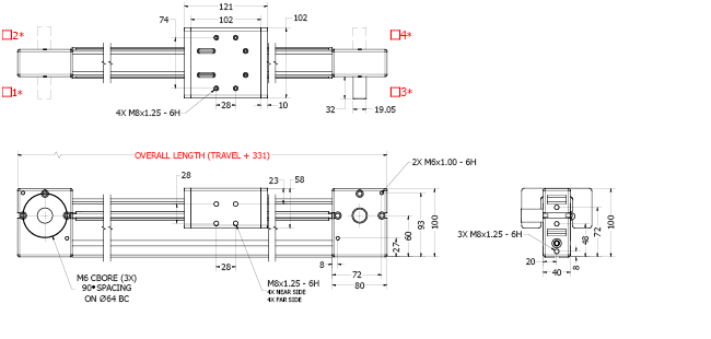 MSA-M6S Belt Drive Actuator | MISUMI | MISUMI USA