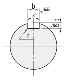 [Clean & Pack] Rotary Shaft - One End Stepped, Both Ends Tapped ...