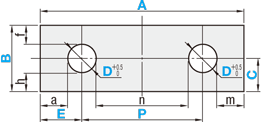 [Clean & Pack] Square Shims - Configurable, Round Hole Type | MISUMI ...