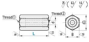 [Clean & Pack] Thread Conversion Fittings | MISUMI | MISUMI