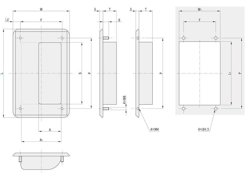 [Clean & Pack]-Economy Series- RoHS Compliant, Recessed Pull Handles ...