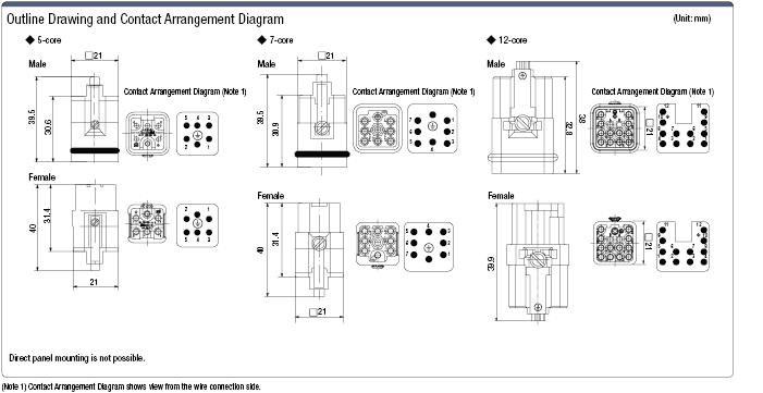 Rectangular Connectors - Han, IDC Terminals, Waterproof, Q-Model ...