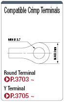 MKB20-50P | Terminal Block - MKB Series, 20A M3.5, DIN Rail Mounting ...