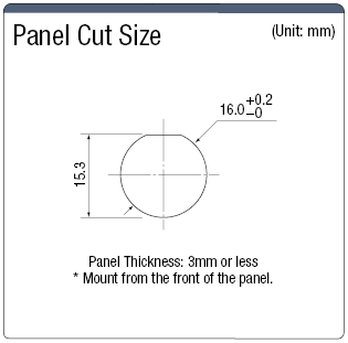 PLT-166-R-R | PLT Series Circular Connector - Flanged Panel Mount, Plug ...