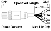 Circular Cordset - XS2 Series, Sensor, Actuator, Waterproof, M13 ...