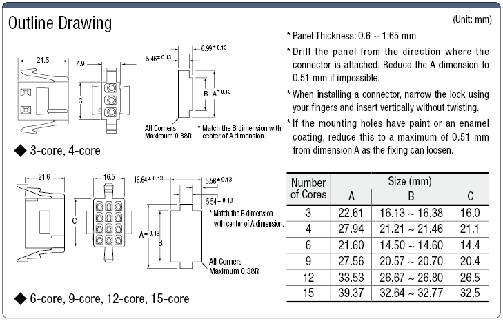 1-171196-0-20P | Rectangular Connectors - Commercial MATE-N-LOK for ...