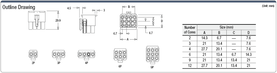 3191 Connector Socket Housing | MISUMI | MISUMI