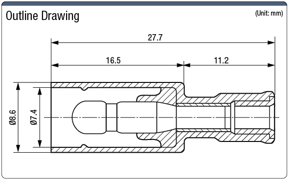 PC4020-M-WP | Crimp Terminal - Bullet, Insulated, Waterproof, Plug ...