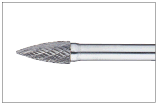 Carbide Burrs - Rotary, Cross Cut/Spiral Cut | MISUMI | MISUMI