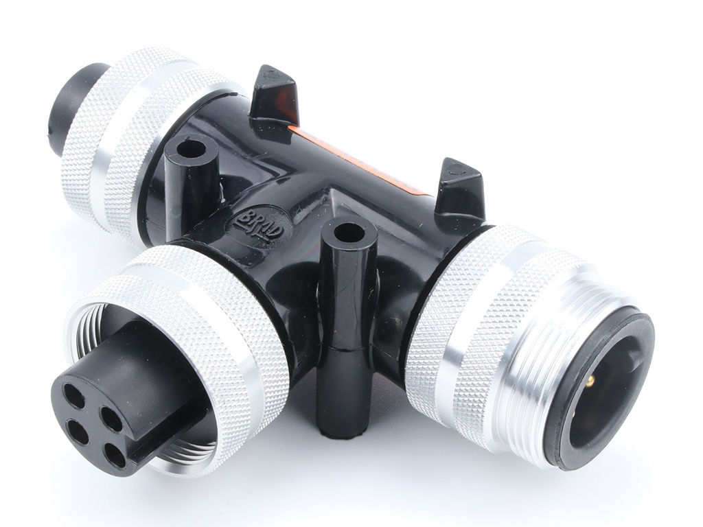 BradPower® T-Splitter Circular Connector Adapter | Molex | MISUMI