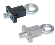 Indexing Plungers - Stainless Steel, Right Angle Mounting Flange, with ...