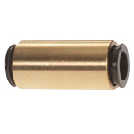 Single Banjo Push to Connect Fittings with Thread Sealant, Brass - FUJI ...