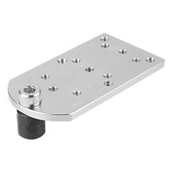 Locating Pins - Clamping, with Adapter Plate, Form C, K1506 | Kipp | MISUMI