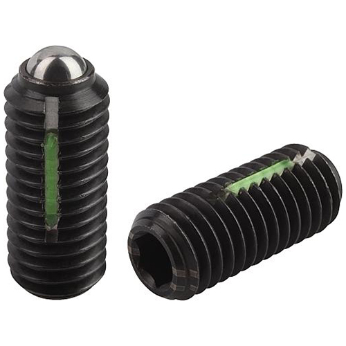 Spring Plungers - with Hex Socket and Ball, Heavy Spring Force, with ...
