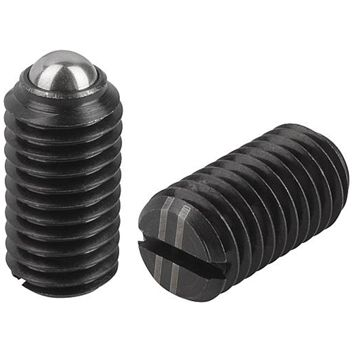 Spring Plungers - with Slot and Ball, Strong Spring Force, K0309 VF ...