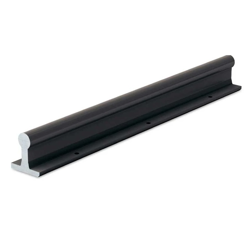 Linear Shaft on Rail - Inch, Ceramic Coated Aluminum Single Piece, CCR ...