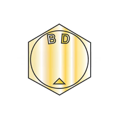 BULK-BOLT-4369 | Hex Cap Screws - Yellow Zinc Plated Steel, Grade BD ...